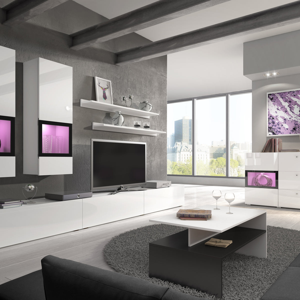 TV WALL UNIT BAROS – Anna Furniture