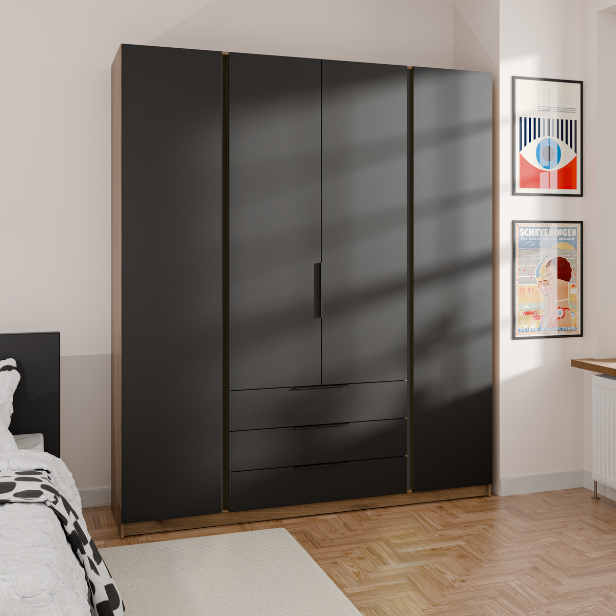 KAJA 4F 3S - AVAILABLE IN 4 COLORS – Anna Furniture