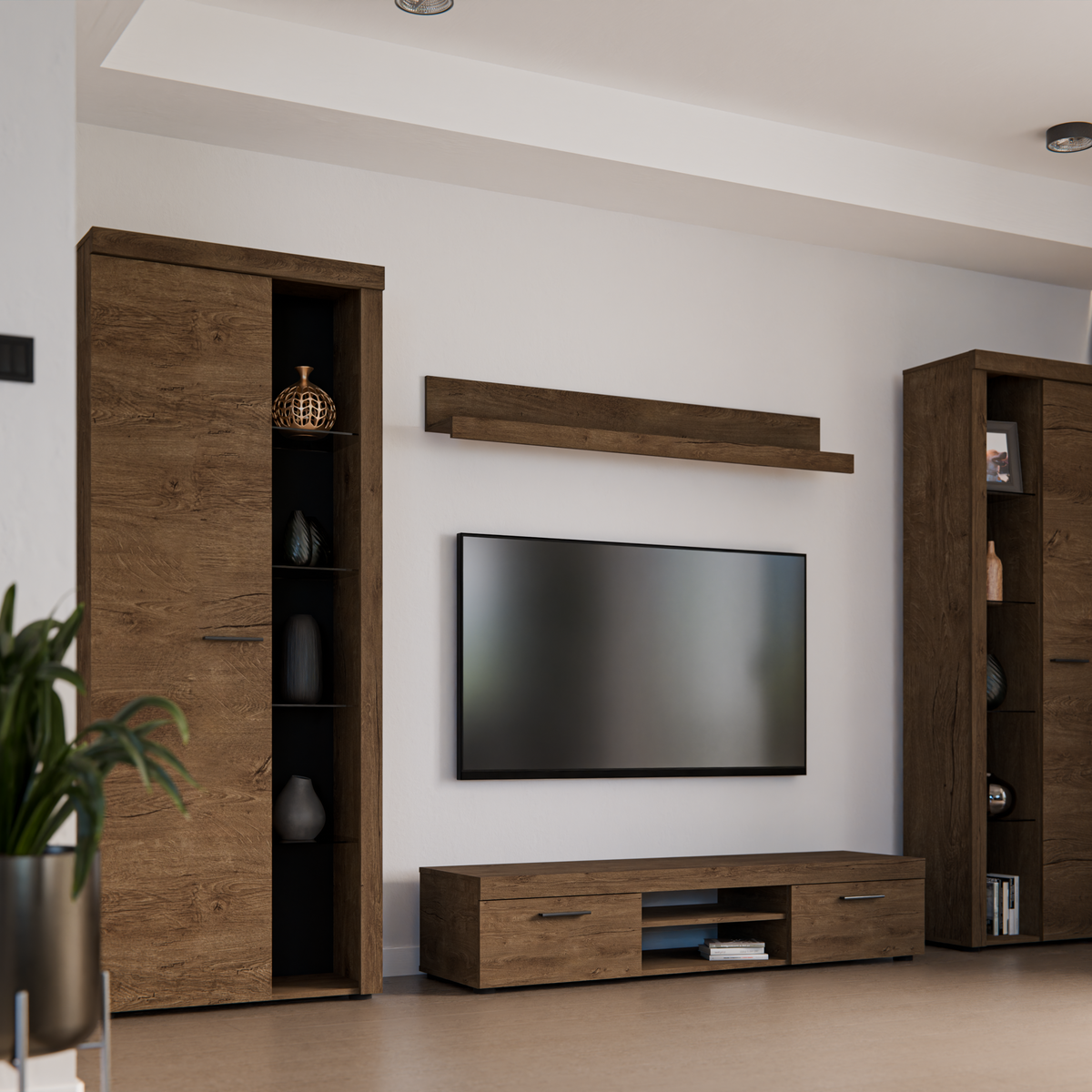 TV WALL UNIT ROMA XL LEFKAS – Anna Furniture